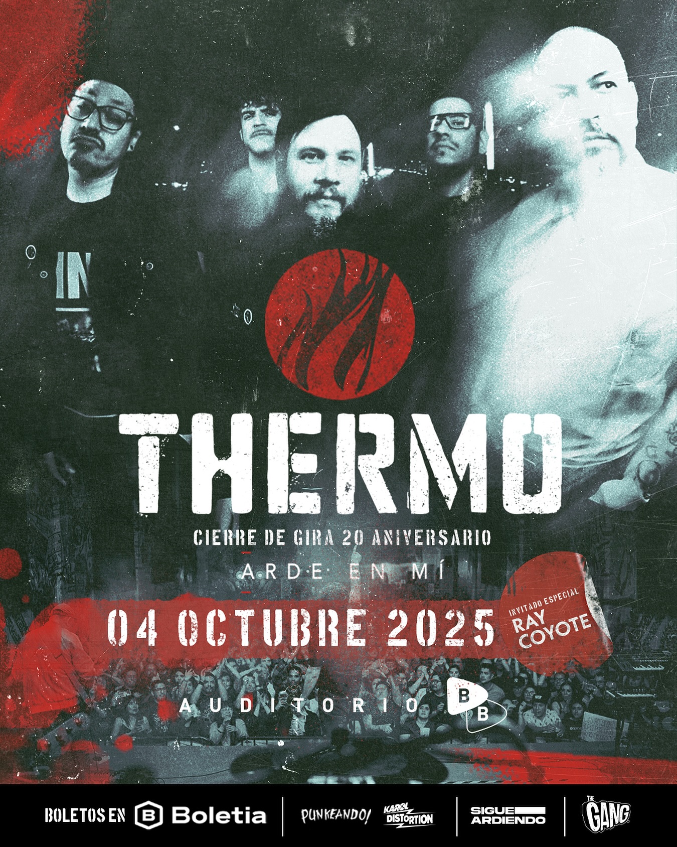 Thermo en CDMX: Cierre de gira 20 aniversario - tu PUNKCAST favorito